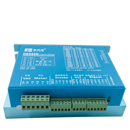 Closed Loop Stepper Motor Driver Hbs86h Cnc Basix