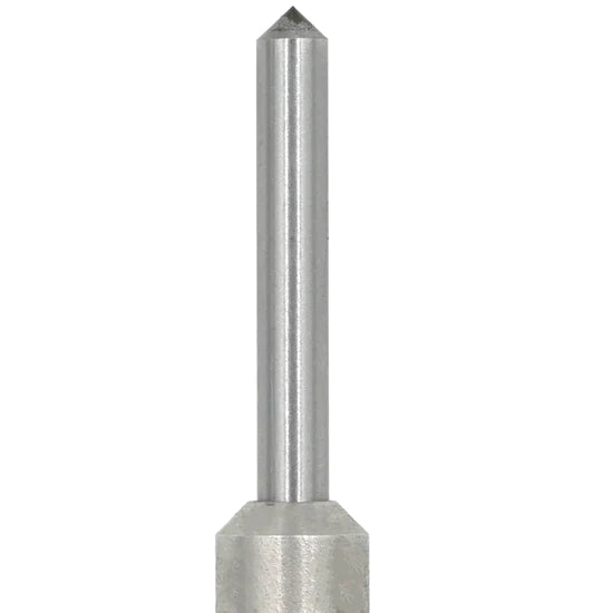 Diamond Engraving Bit with Holder, 6.35mm @ CNC Basix