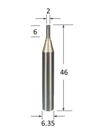 Solid Carbide Tipped Straight Router Bit @ CNC Basix