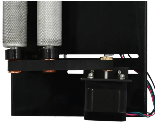 Rotary attachment for CO2 Laser Cutter @ CNC Basix