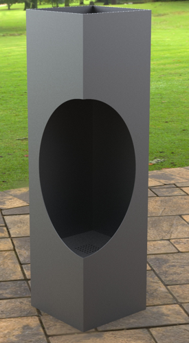 Column Firepit @ CNC Basix