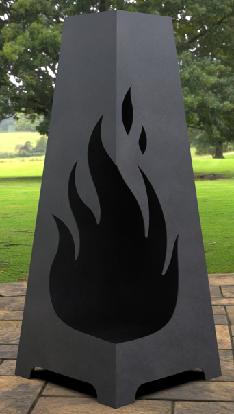 Pyramid Fire Firepit @ CNC Basix